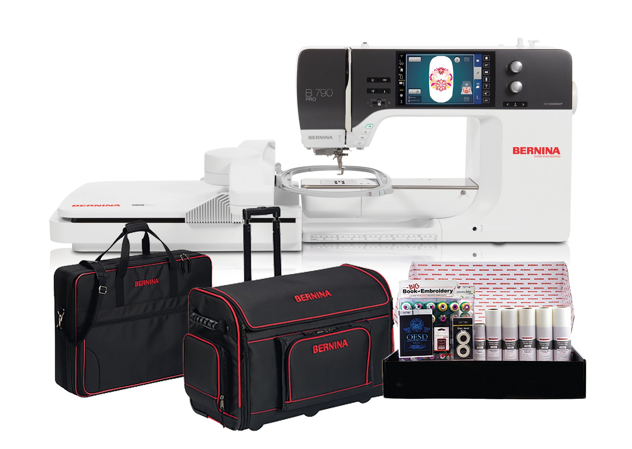 Bernina 790 Pro Sewing, Quilting, & Embroidery Machine – Quality Sewing & Vacuum