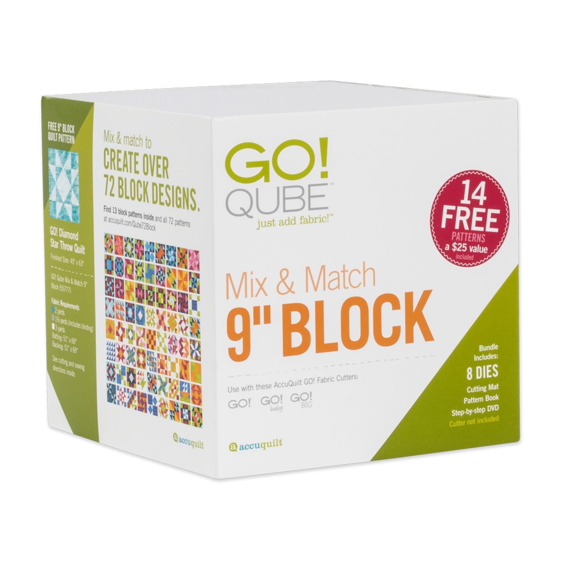 GO! Qube 9” Mix & Match Block Set