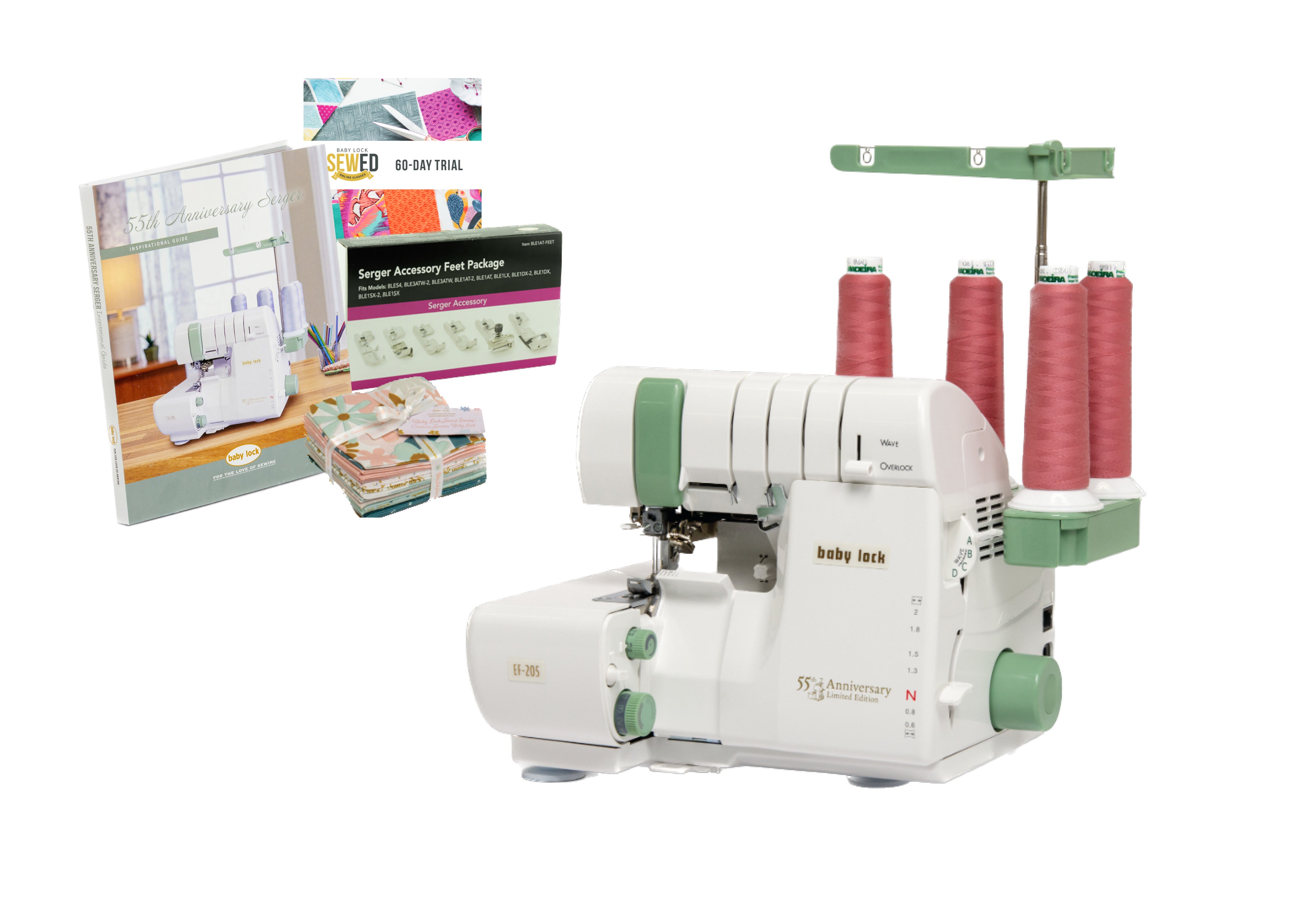 Baby Lock 55th Anniversary Limited Edition Serger - with FREE Bundle ...