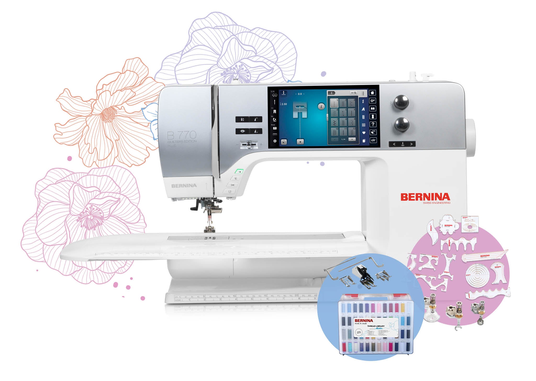 Bernina 770QE Plus – Quality Sewing & Vacuum