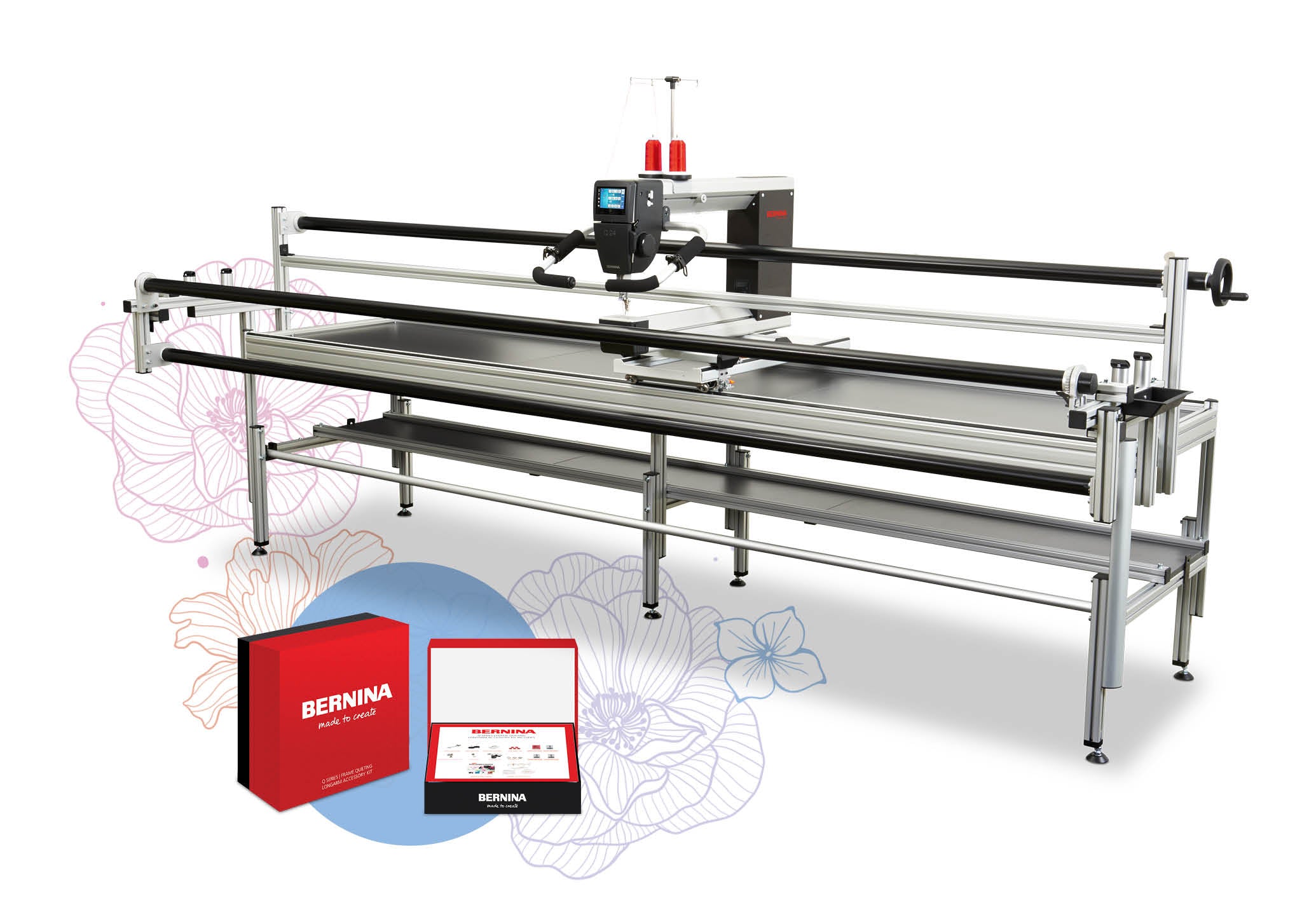 Bernina Q20 / Q24 Longarm Quilting Machine with Frame – Quality Sewing ...