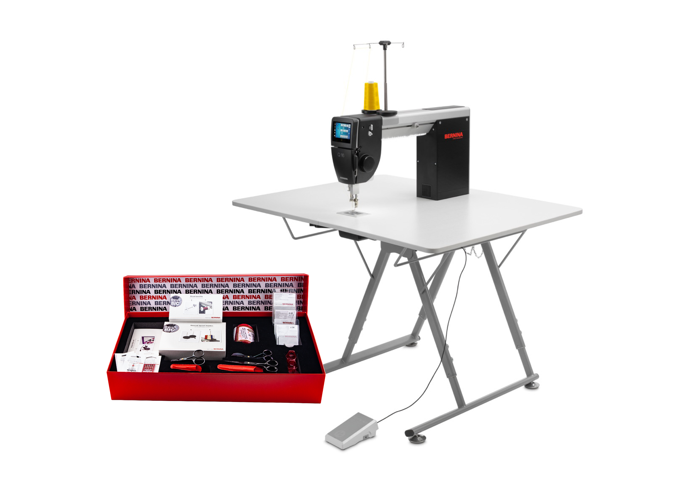 Bernina Q16 Sit-Down Longarm Quilting Machine with Table – Quality ...
