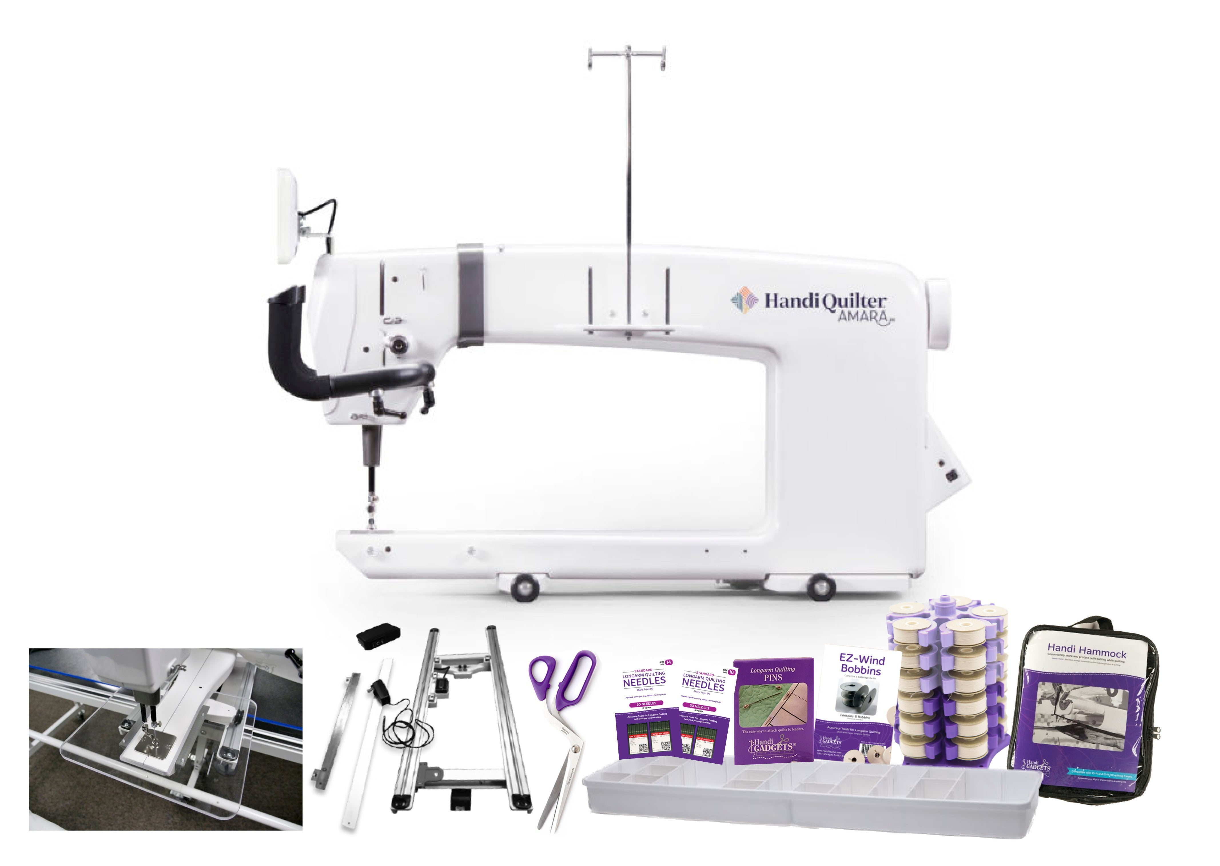 Handi Quilter Amara 20-inch Longarm Machine and Frame – Quality Sewing ...