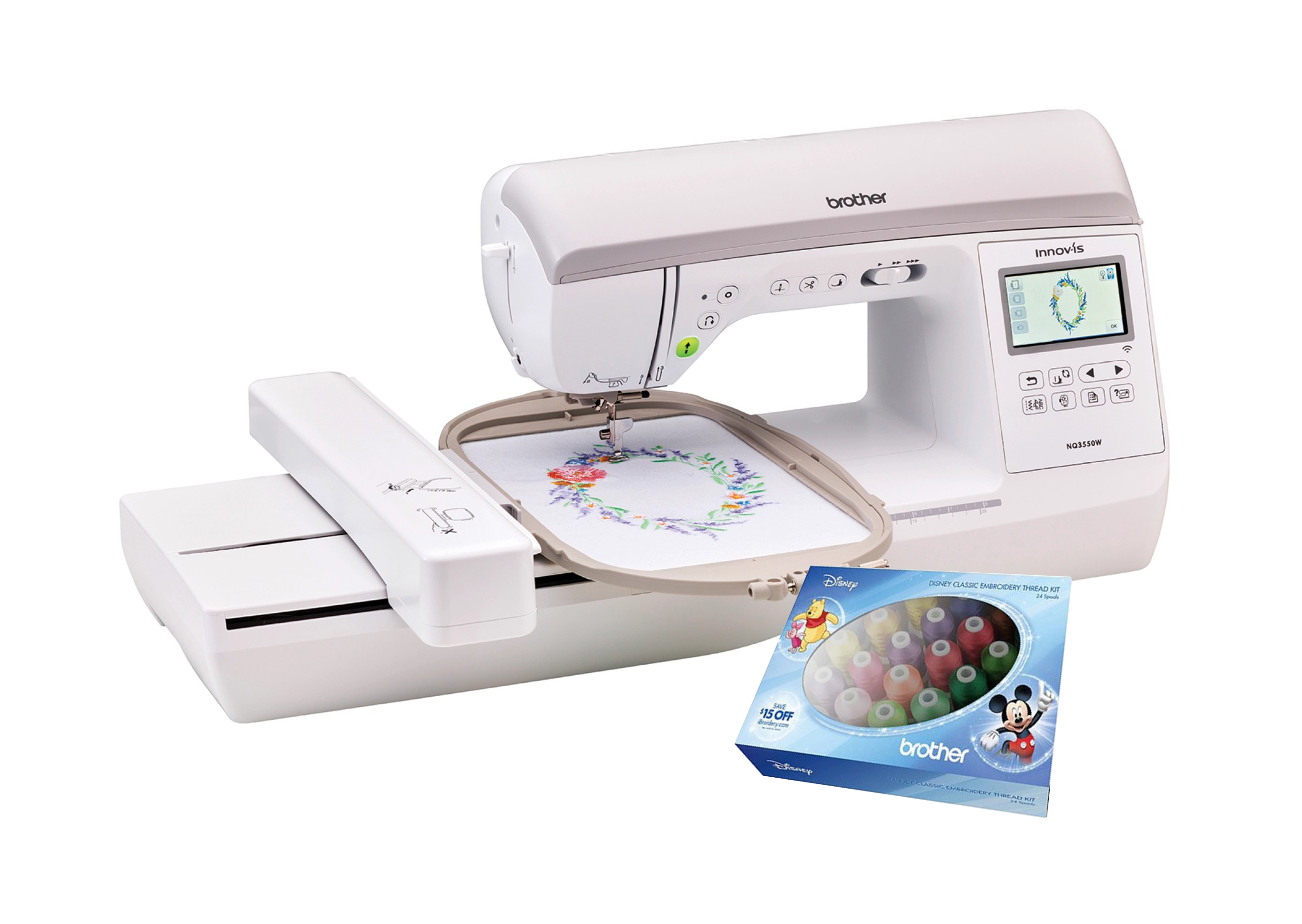 Brother NQ3550W Sewing & Embroidery Machine – Quality Sewing & Vacuum