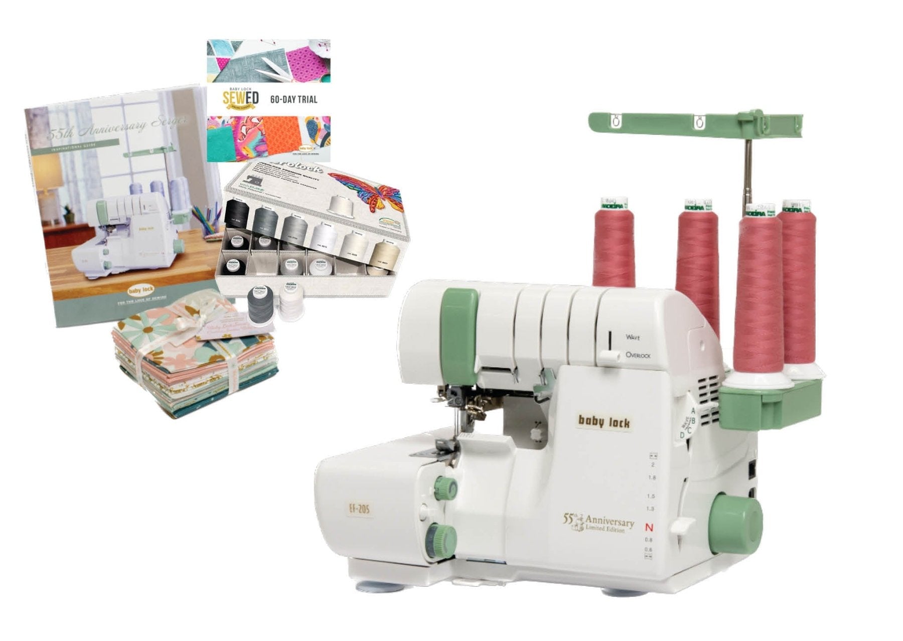 Baby Lock 55th Anniversary Limited Edition Serger - with FREE Bundle ...