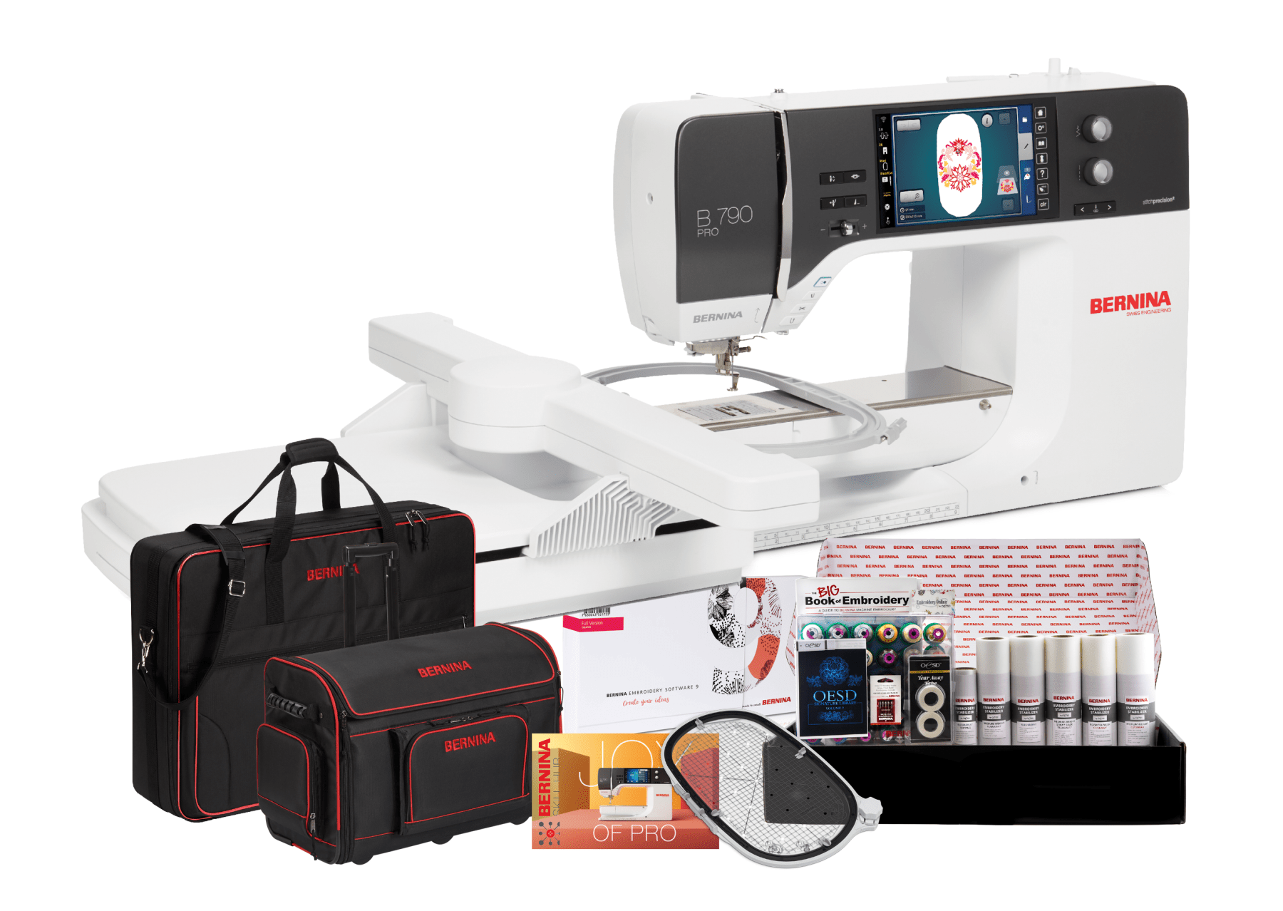 Bernina 790 Pro Sewing, Quilting, & Embroidery Machine – Quality Sewing ...