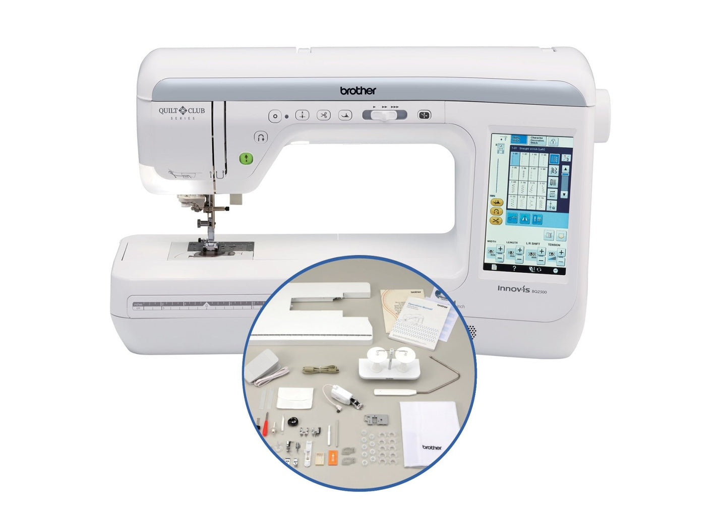 Brother BQ2500 Quilting Machine | 759 Stitches, 11.25"
