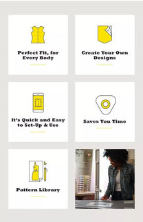 Ditto Pattern Projector – Digital, Customizable Sewing