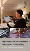 Ditto Pattern Projector – Digital, Customizable Sewing