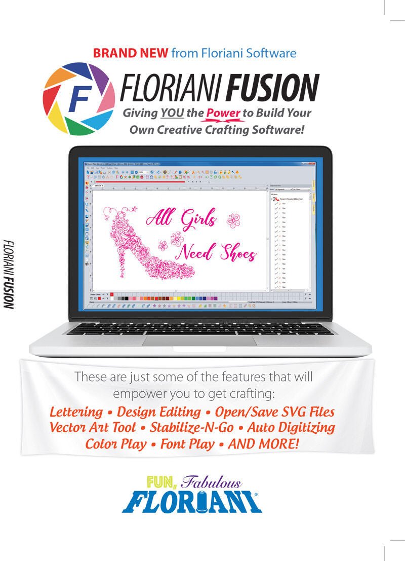 Floriani Fusion Software - Create & Edit Designs