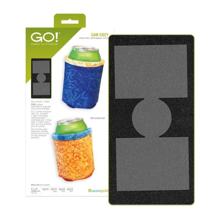 GO! Can Cozy Die – Easy Custom Drink Holders