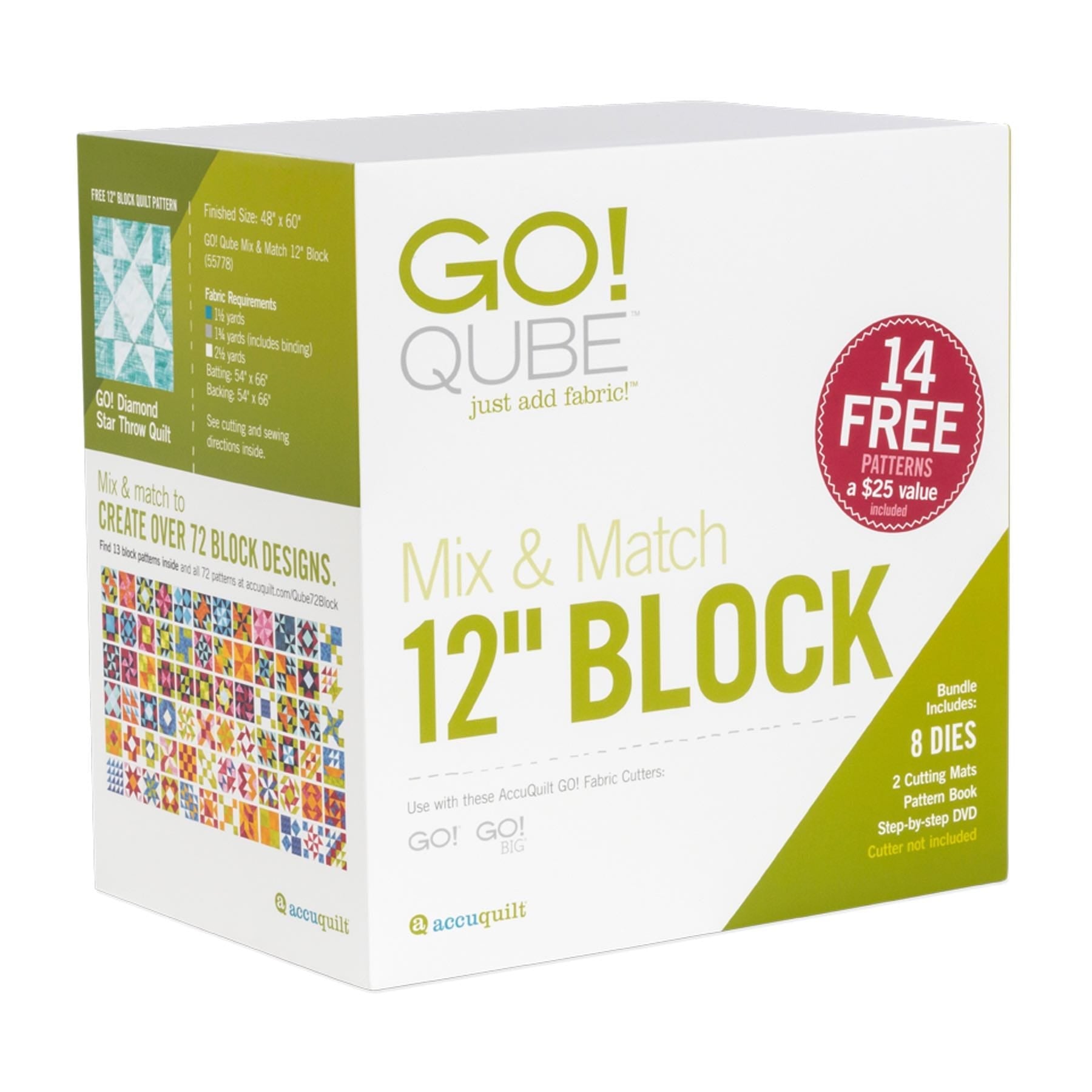 GO! Qube 12” Mix & Match Block Set