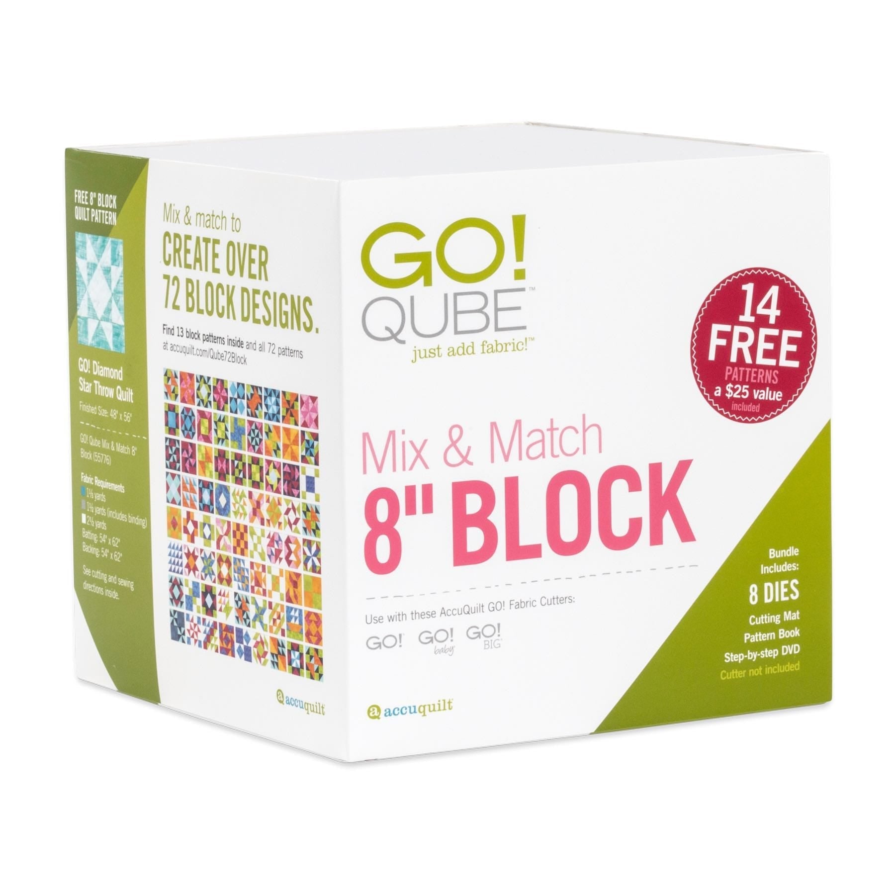 GO! Qube 8” Mix & Match Block Set