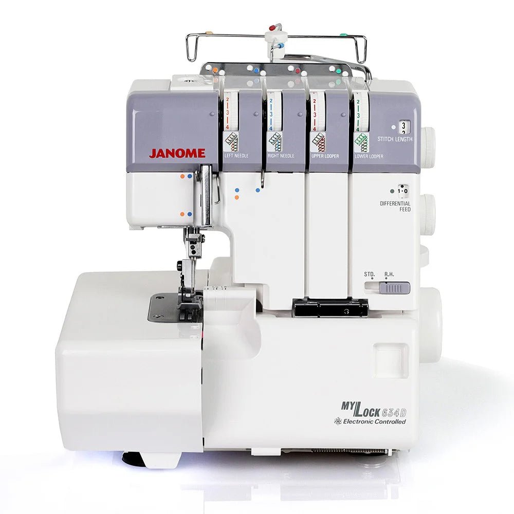 Janome MyLock 634D Serger - Professional Overlock Stitching