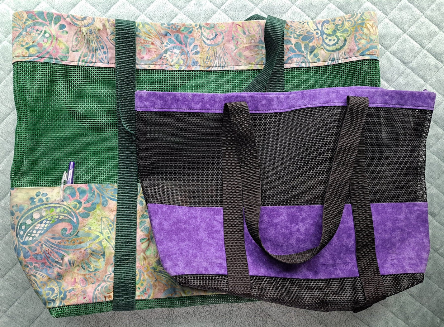 Mesh Tote Bag Class for Sewists - Quality Sewing