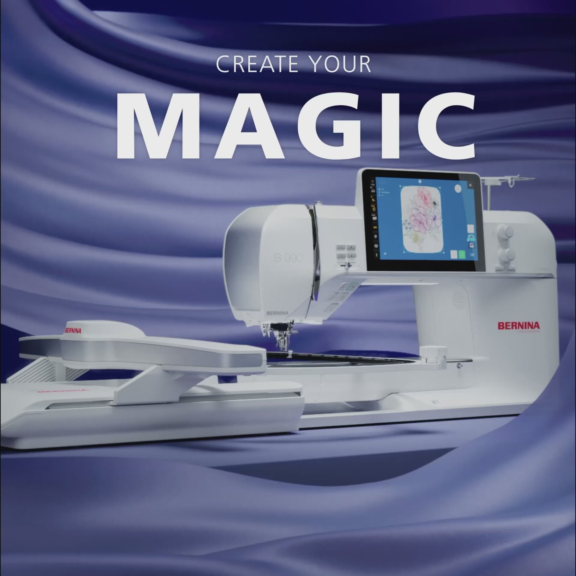 BERNINA 990 – Sewing, Quilting & Embroidery Machine